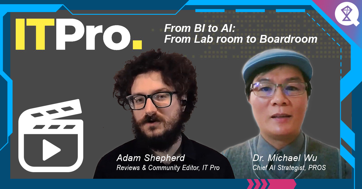 From BI to AI - From Lab Room to Board Room | Quantum Simplex | Dr. Michael Wu
